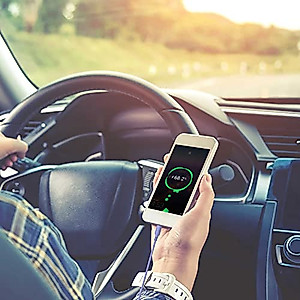 BGNTBUK Android Cord 1.8m Silicone Data Cable Mobile Phone Color Fast Charging Line Liquid Soft Plastic Flash Charging Cable Suitable for Tpye C Charging Port Type C Charging Cable 6ft Led