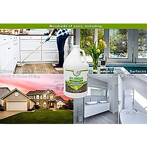 Natural Elements 30% Vinegar | Home & Garden | 6X Cleaning Power | Multiple Uses | 1 Gallon
