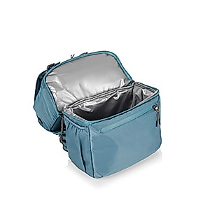 ONIVA Tarana Backpack Cooler made with Recycled Material, Soft Cooler Backpack, Upcycled Cooler Bag, (Aurora Blue)