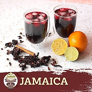 Suchiate Hibiscus Flowers (1 Pound (Pack of 1))