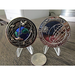 Oneworldtreasures Department of Defense NGA National Geospatial Intelligence Agency Challenge Coin.