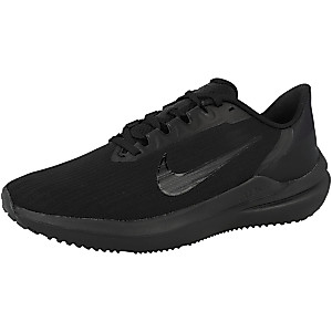 Nike Mens Air Winflo 9 Running Shoe, Black/Dk Smoke Grey, 10 M US