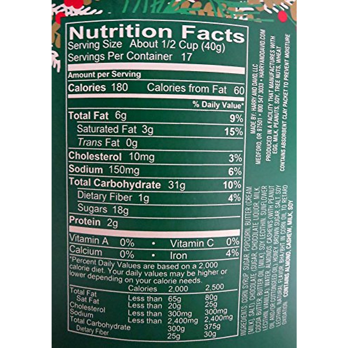 Harry & David Moose Munch Gourmet Popcorn 24 Oz Drum