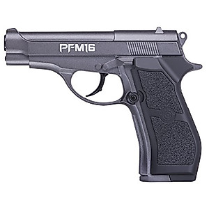Crosman PFM16 CO2-Powered Full Metal BB Air Pistol, Silver