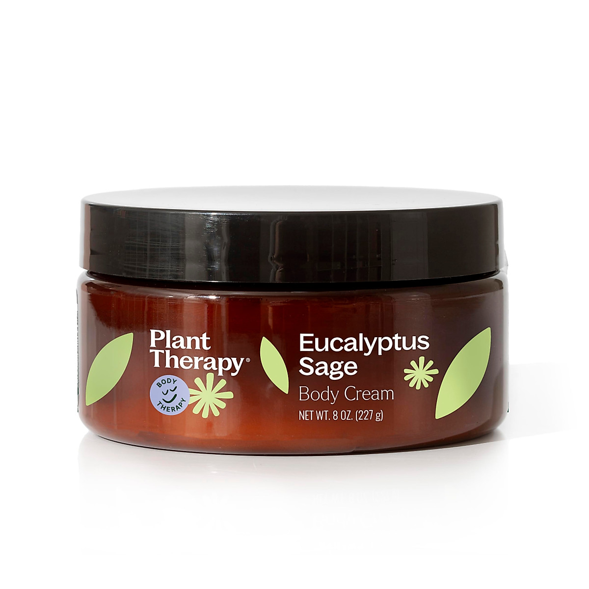 Plant Therapy Eucalyptus Sage Body Cream 8 oz Restore Softness & Ultra Hydration, Vitamins and Antioxidants to Soften, Smooth, and Firm Skin
