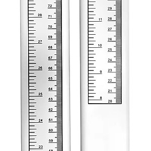 Aluminum Alloy Height Measurement,Adult Child Height Measure,Portable Height Measuring Rod 8-82 inch/20-210 cm/Unit with cm & inch,for Home,Office,Gym,Medical Examination,Medical