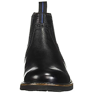 Nunn Bush mens Otis Chelsea With Kore Comfort Walking Technology Fashion Boot, Black Tumbled, 10.5 US