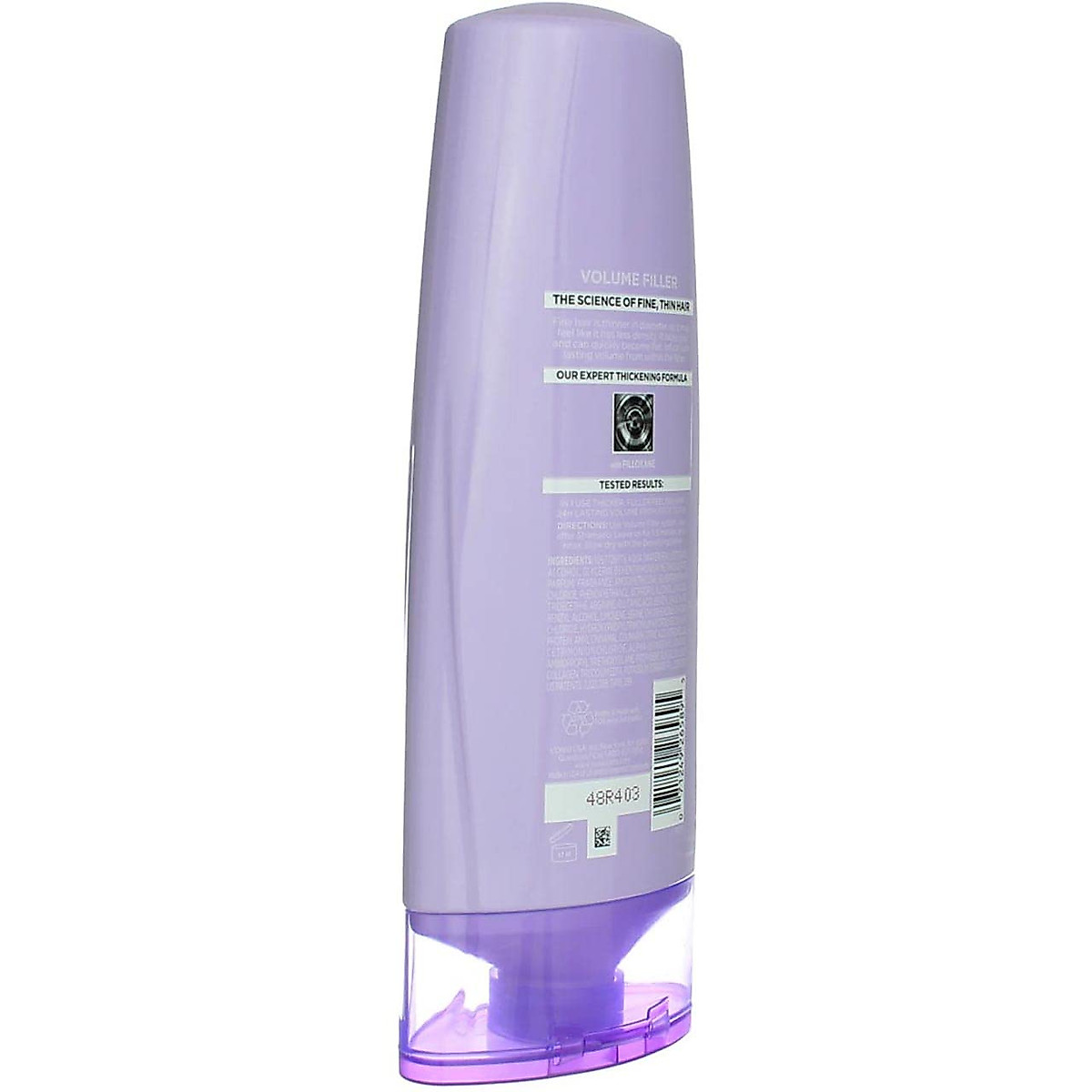 Loreal Conditioner Volume Filler 12.6 Ounce (372ml) (2 Pack)