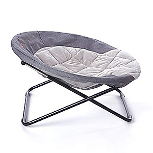 K&H PET PRODUCTS Elevated Cozy Cot Classy Gray Small 19 Inches