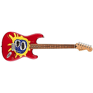 Fender 30th Anniversary Screamadelica Stratocaster Electric Guitar, with 2-Year Warranty, Pau Ferro Fingerboard