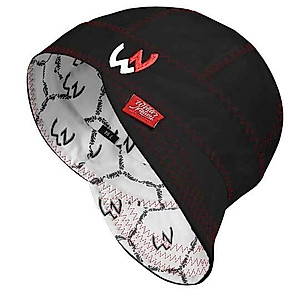 Welder Nation 8 Panel Welding Cap, 100% Cotton, Duck Canvas Exterior, Protective, Durable Men’s Hats with No Unicorn Peak for Welding, Heavy-Duty Jobs - Premium, Comfortable Welder Hat - 10 oz, 7 1/4