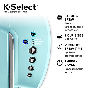 Keurig K-Select Single-Serve K-Cup Pod Coffee Maker, Oasis