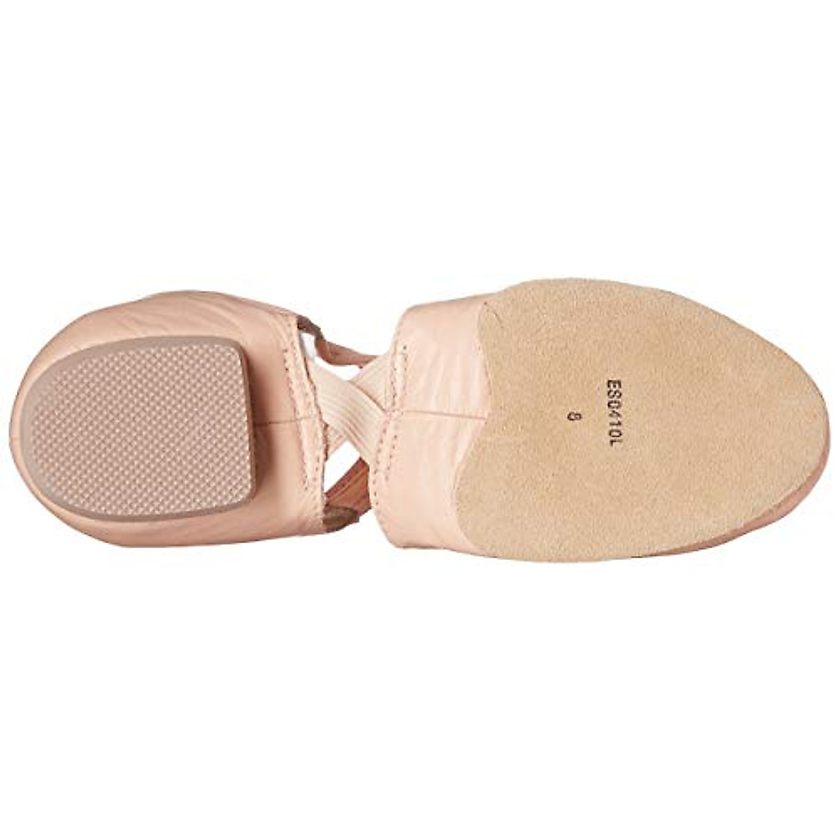 Bloch Women's Elastospllit Grecian Dance Shoe, Pink, 8 Medium US