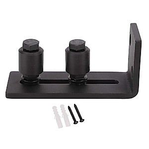 Sliding Barn Door Floor Guides, Barn Door Guide for Bottom Adjustable Roller and Wall Mount System,Barn Door Hardware Accessory,Smoothly and Quietly (A)