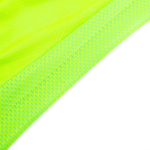 BIYINGEE Women's Cycling Jersey Short Sleeve Sweat Wicking Fluorescence Green Size S