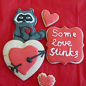 Sweet Cookie Crumbs Raccoon Cookie Cutter- Stainless Steel