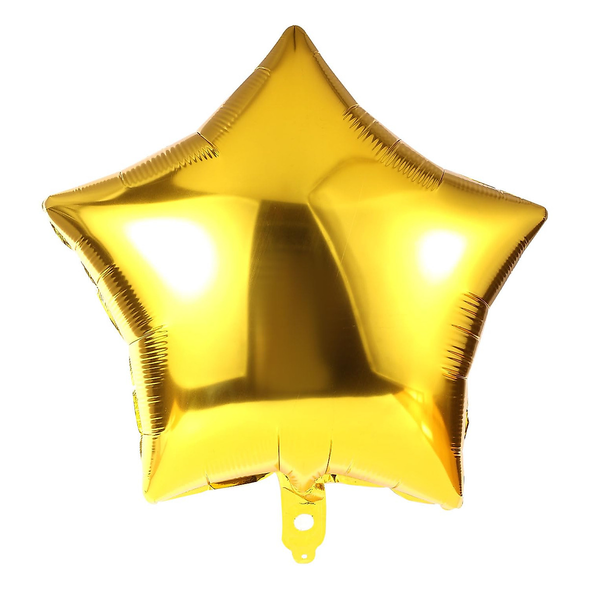 LUTER 50pcs Gold Star Shaped Foil Balloons, 5 Inch, Self Sealing, for Wedding, Baby Shower, Birthday Party Decoration