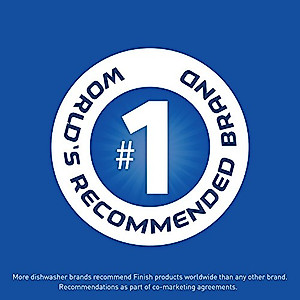 Finish In-Wash Dishwasher Cleaner: Clean Hidden Grease and Grime, 3 ct (Packaging May Vary)