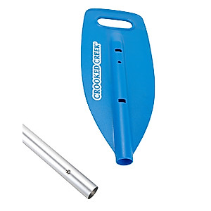Crooked Creek Telescoping Boat Paddle with Hook - Extends 36-inches to 54-inches - Compact Design for Storage (50645)