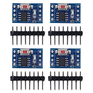 4 Sets PCB Singlechip Development Board Microcontroller System Board MCU Module STC15W204S