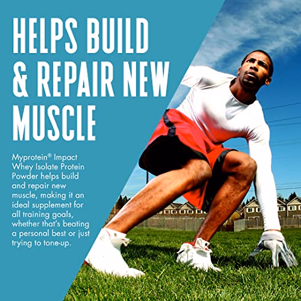 Myprotein Impact Whey Isolate Protein Powder (Strawberry, 5.5 Pound (Pack of 1))