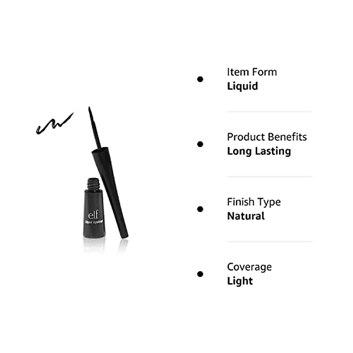 e.l.f. Cosmetics Liquid Eyeliner - Black