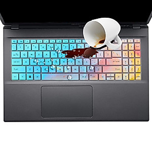 Keyboard Cover for 2024 2023 Acer Aspire Vero 15 15.6", Aspire 3 A315-24P A315-24PT A315-59 A315-510P, Aspire 5 A515-58M/58GM A515-57 A515-57G A515-57T A515-47 A515-48M 15.6" (Not Fit A515-46~A515-56)