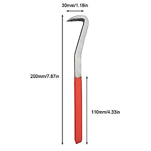 Bonsai Scraper Professional Steel Sharp Garden Fruit Tree Grafting Engraving Tool with Long Neck and Handle