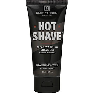 Duke Cannon Hot Shave - Clear Warming Shaving Gel, 2 fl. oz.