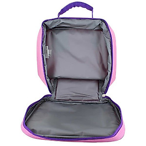 Disney Princess Lunch Bag Set For Girls, Kids - Bundle with Princess School Lunch Box With Pink Water Pouch, Princess Stickers And More Princess School Supplies