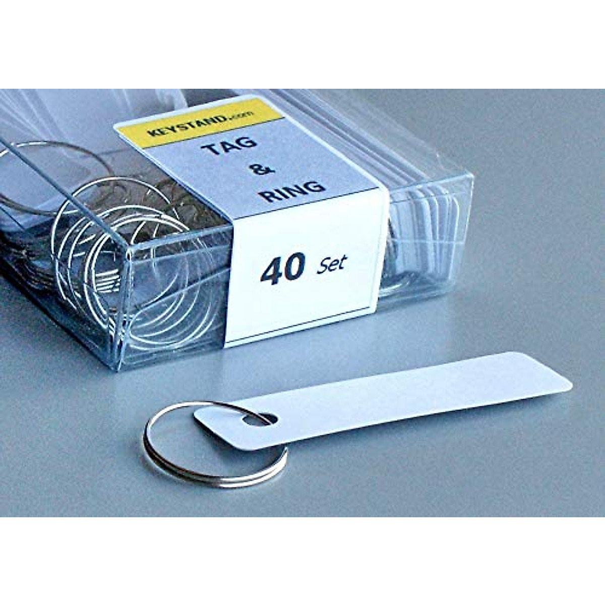 Key Rack, Key Stand # 40MNF Extra Space Framed 40 Bolted Metal Hook with Number Plate and Hidden Hangers for Executive Offices (40 Sets of Tag & Ring Included)