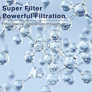 4 Pack 116130 True HEPA Replacement Filter H for Winix 5500-2, 5300-2, C535, 5300, 6300, 6300-2, P300, AM80, AM90, C909 and 9800 Air Purifier by PETOX