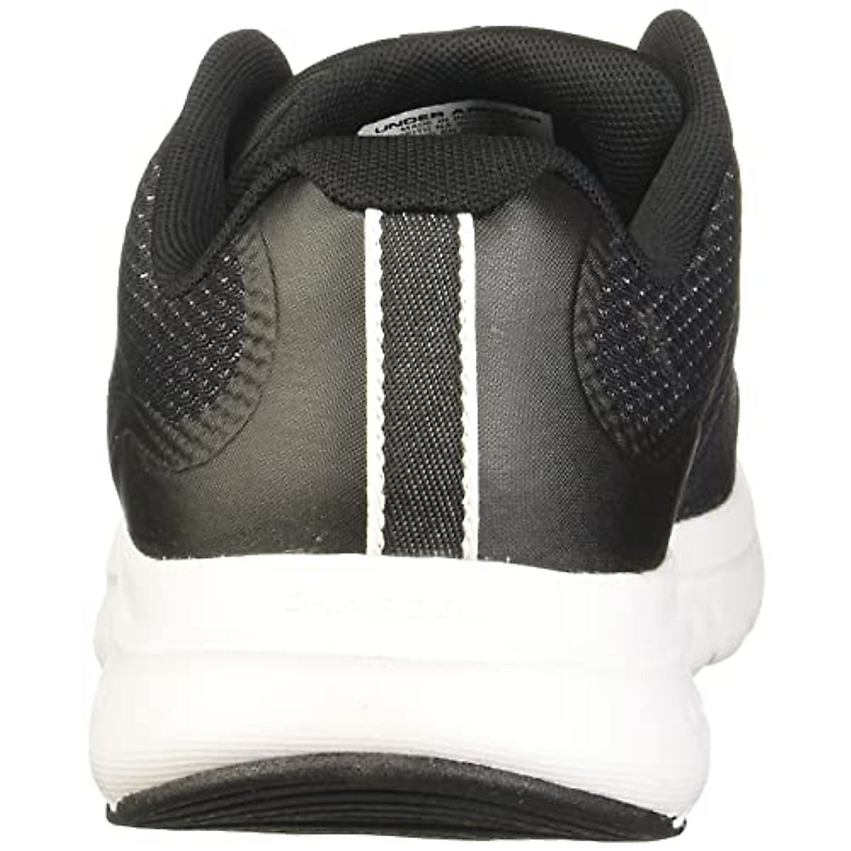 Under Armour Men's Charged Impulse 3 Running Shoe, (001) Black/Black/Metallic Silver, 13