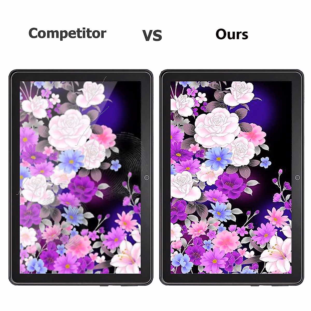 [2 Pack] Glass Screen Protector For Amazon Fire HD 10 11th Generation (2021), Epicgadget Fire HD 10 / Fire HD 10 Kids Edition Tempered Glass Screen protector, HD Clear / 9H Hardness