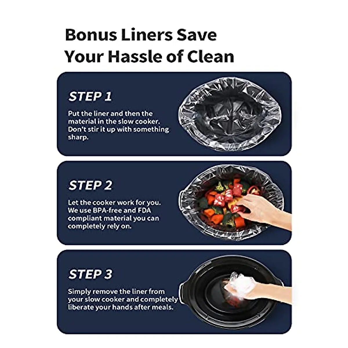 KOOC 8.5-Quart Programmable Slow Cooker, Larger than 8 Quart, More Practical than 10 Quart, with Digital Countdown Timer, Free Liners Included for Easy Clean-up, Upgraded Ceramic pot, Adjustable Temp, Nutrient Loss Reduction, Black, Oval…