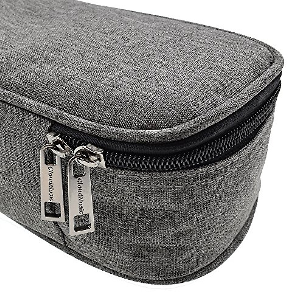 CLOUDMUSIC Ukulele Case Gig Bag Padded Backpack For Concert 23" Inch(Concert, Grey)