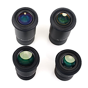 SVBONY Telescope Eyepiece Fully Multi Coated 1.25 inches Telescope Lens 66 Degree Ultra Wide Angle HD Telescope Accessory (6mm 9mm 15mm 20mm)