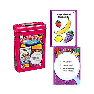 Super Duper Publications | Mini-Mysteries Fun Deck Flash Cards | Educational Learning Resource for Children