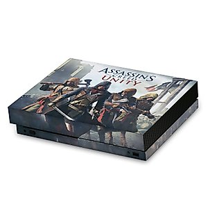 Head Case Designs Officially Licensed Assassin's Creed Game Cover Unity Key Art Matte Vinyl Sticker Gaming Skin Decal Cover Compatible With Xbox One X Console