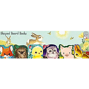 A Little Bunny - Children's Animal Shaped Board Book,