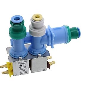 ClimaTek Upgraded Refrigerator Water Inlet Valve Replaces Whirlpool Maytag Amana #s 67006322, AP4081950, PS2069865, 1187201, 12956102, K-76376