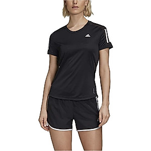adidas Women's Own The Run Tee, Core Black, X-Large