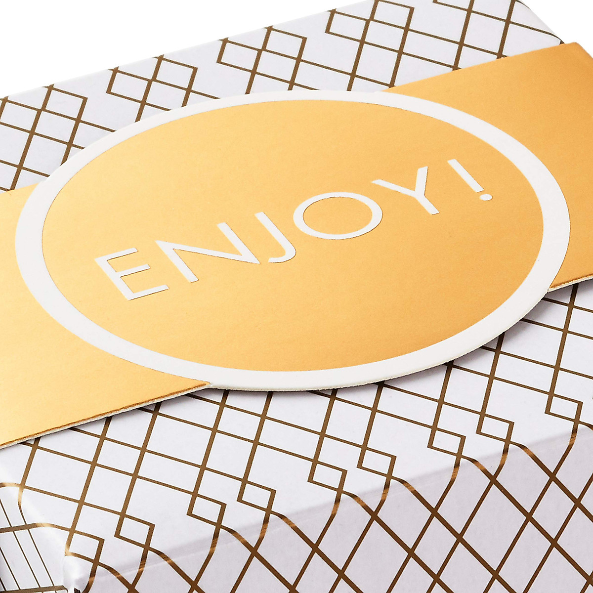 Hallmark Gift Boxes with Wrap Bands, Assorted Sizes (3-Pack: White, Gray, Navy) for Weddings, Graduations, Bridal Showers, Father's Day