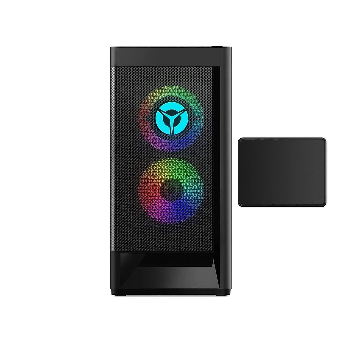 Lenovo Legion Tower T5 Gaming Desktop | Intel Core i7-12700 Processor | 32GB RAM DDR5| 1024GB SSD| 3TB HDD | NVIDIA® GeForce RTX™ 3070 LHR 8GB GDDR6 | Windows 11 Pro | Black | Bundle with Mouse Pad