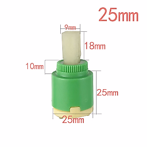 25mm faucet cartridge CUPC Certified, Single Handle Faucet Valve for Kohler K-GP1093674 Valve Kit for Pfister 9740740 Avalon/Treviso 26/529 Series 25mm Cartridge Sub Assembly