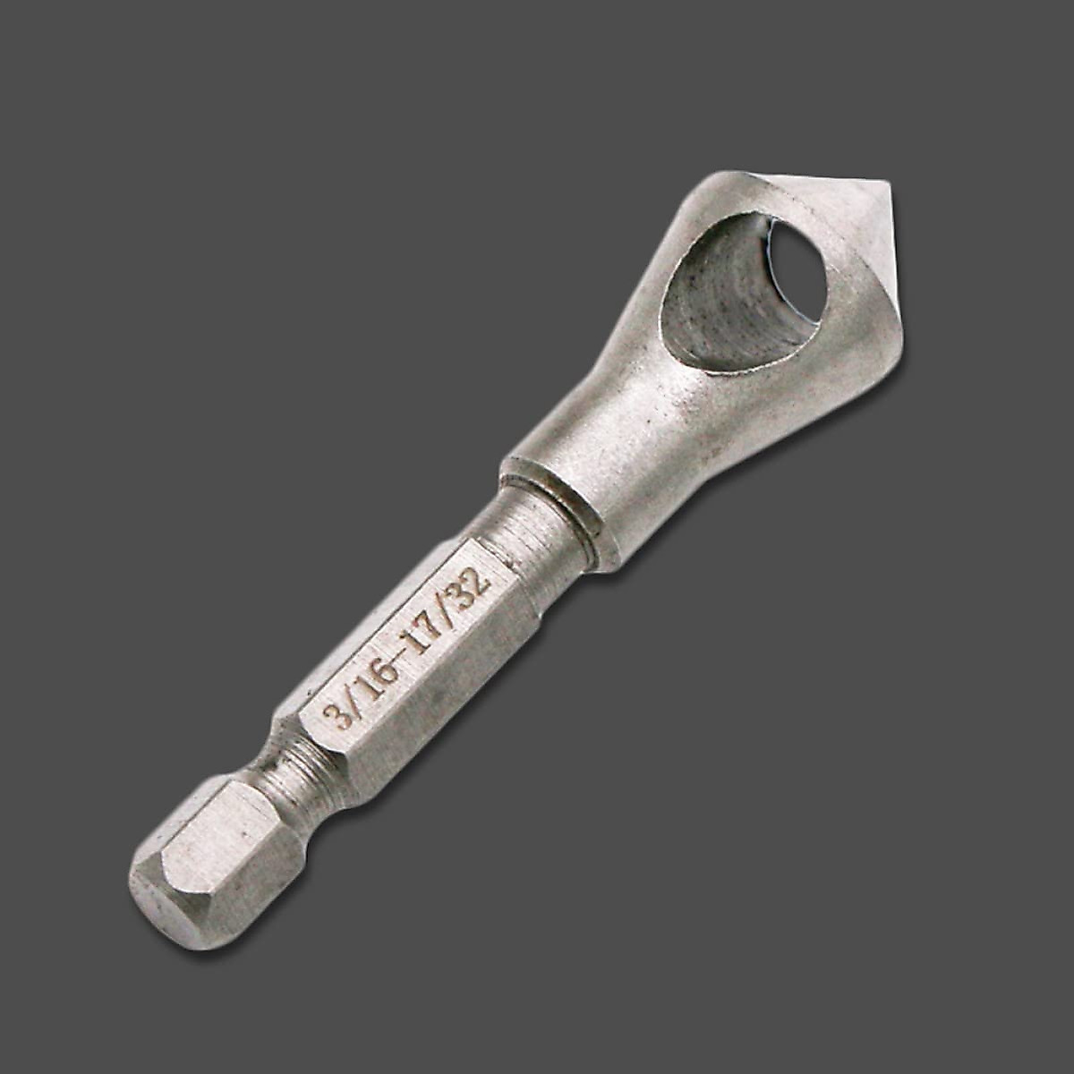 DOITOOL 3pcs Kit Slot Countersink Bit Deburring Tools Cutters Carpentry Wood Practical Chamfer Bits Steel Chamfering for Heads Tool Hole Metal Precision Opener Single-end Drill