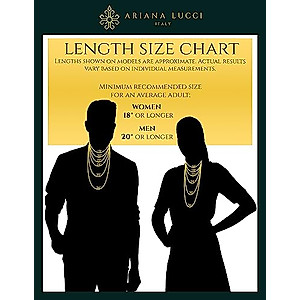 Ariana Lucci 14K Gold Filled Thin Italian Curb Chain Necklace, Non Tarnish 1mm Cuban Link Chain, Great for Pendants and Charms, Genuine 1/20 14K Gold Filled Made in Italy, 22"