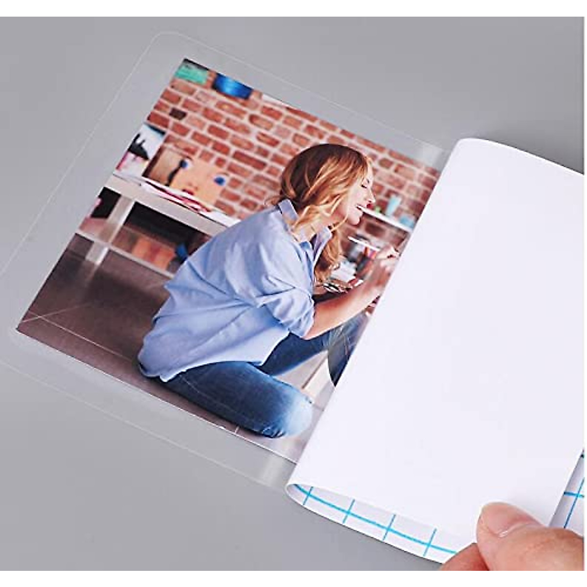 INTBUYING Cold Laminating Film Glossy Roll 25''x180 Vinyl Cold Lamination Film Self-Adhesive Laminating Vinyl Roll