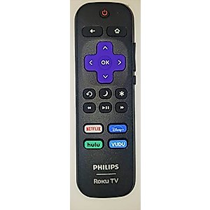 OEM Replacement Remote Control for Philips Roku TV URMT21CND016