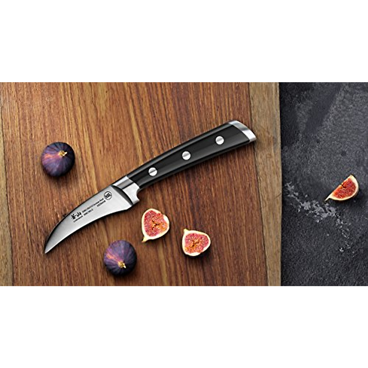 Cangshan S Series 1020410 German Steel Forged Peeling/Tourne Knife, 2.75-Inch Blade